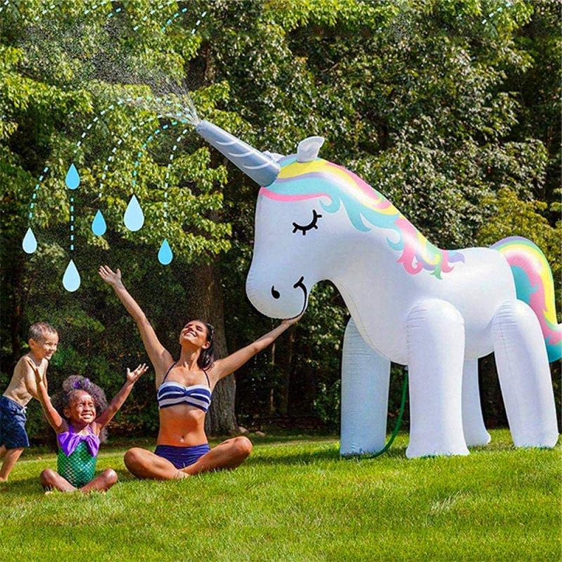Giant Inflatable Unicorn Elephant Sprinkler 動物造型大型充氣噴水裝置 – Holimood Shop